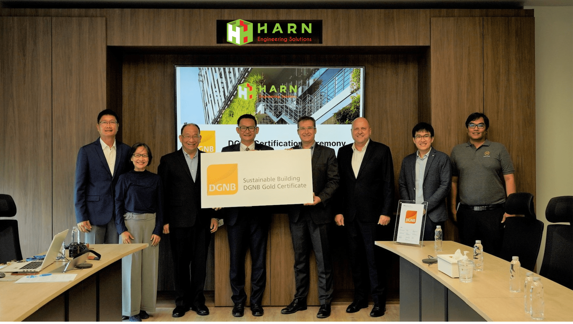 HARN รับรางวัล อาคารสีเขียว (Green Building) มาตรฐาน DGNB ระดับ Gold ...